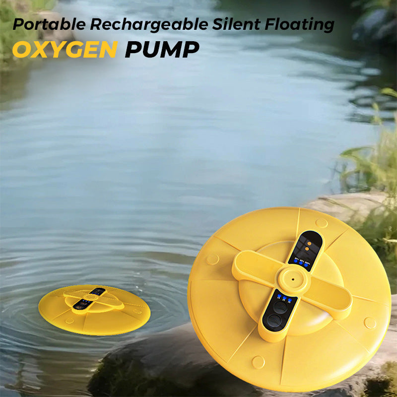 Portable Rechargeable Silent Floating Oxygen Pump – obtenirie